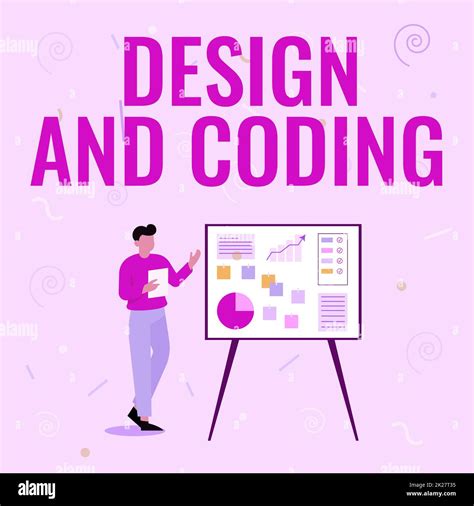 writing displaying text design and coding business concept html and