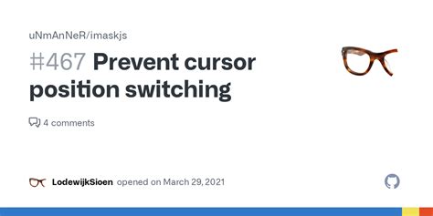 prevent cursor position switching · issue 467 · unmanner imaskjs · github