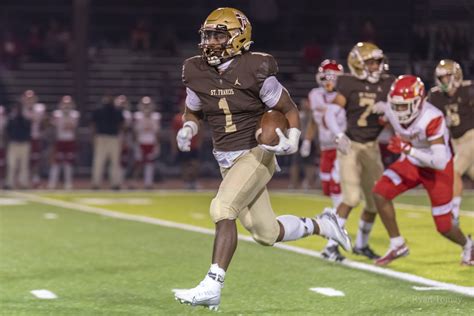 Devyn Turner Rushes For 3 Tds In St Francis 45 14 Victory Over Paraclete Jack Jacobs Throws