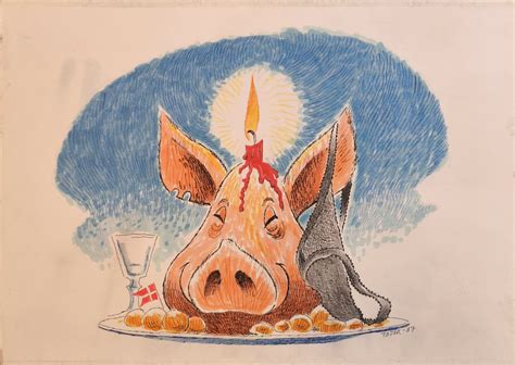 Peder Bundgaard Julesul 1987 Comicart Dk