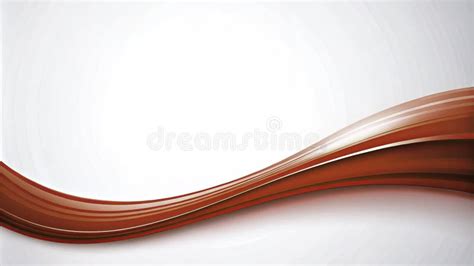 Elegant Red Curve Vector Graphic A Modern Customizable Design Element