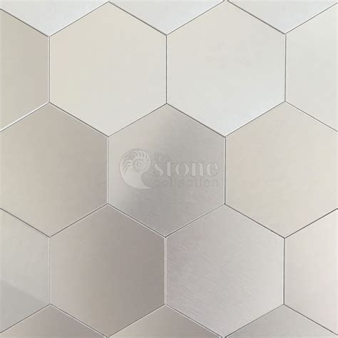Hexagon Aluminium - Stone Collection