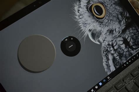 A Closer Look At Microsofts Crazy Surface Dial Puck The Verge