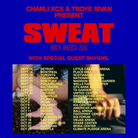 Charli Xcx Troye Sivan Team Up To Co Headline North American Sweat