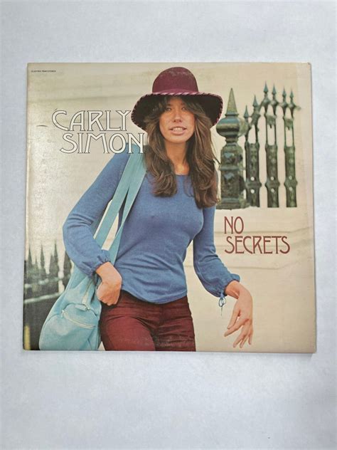 Carly Simon No Secrets 1972 Vinyl Record Etsy
