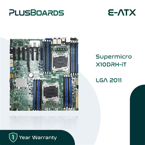 Supermicro X10DRH IT Dual Xeon LGA 2011 3 E5 2600v3 V4 X99 E ATX