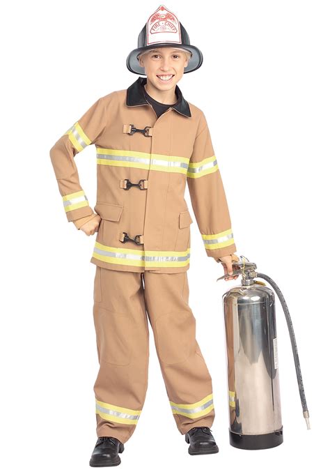 Disfraz de bombero de niño bronceado Multicolor Yaxa Store