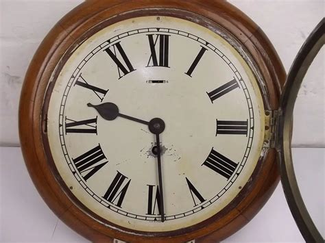 1930s Oak Platform Escapement Dial Clock Hms Sussex Sally Antiques
