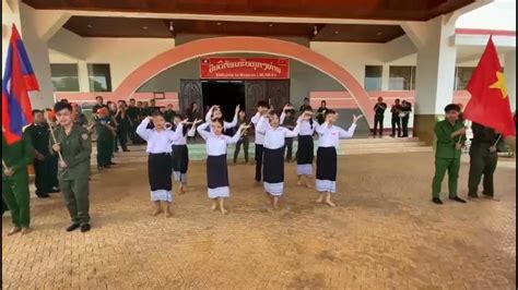 ບົດຟ້ອນ ໂຮງຮຽນ ມສ ດົງສະຫວັນ ບົດເພງ ບັ້ນຮົບຮາມເຊີນ Youtube