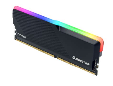 BIOSTAR ANNOUNCES THE LATEST DDR4 RGB GAMING X SERIES RAMS