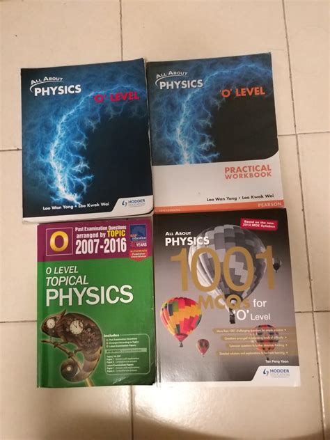 All About Physics Textbook Practical 1001 MCQs For O Level Physics O Level Topical Tys Hobbies