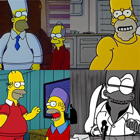 A Still Of Real Life Cartoon Character Homer Simpson Stable Diffusion