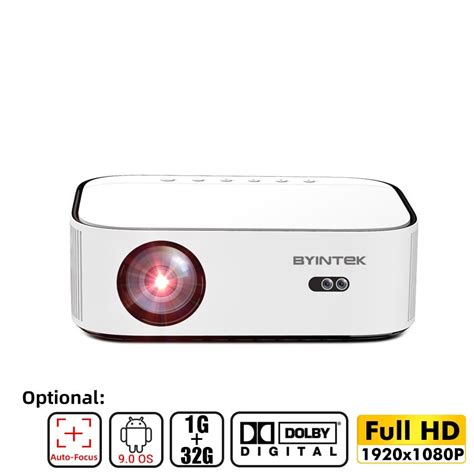 Home Theater Projector "BYINTEK K45 Elite Version" with AI Auto-focus ...