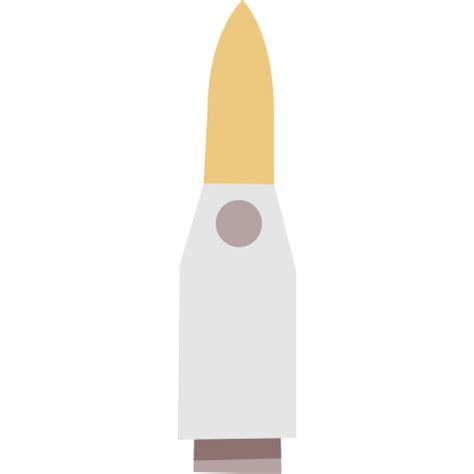 Bullet Cartoon Flat Icon