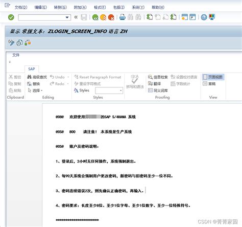 Sapse61修改登录界面右边提示信息sap Se61 Csdn博客