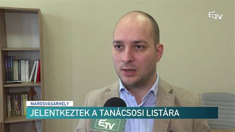 Jelentkeztek a tanácsosi listára Erdélyi Magyar Televízió YouTube