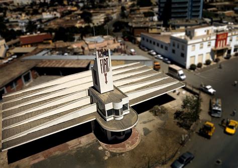 The Tagliero Fiat Garage In Asmara Eritrea Stazione Di Servizio
