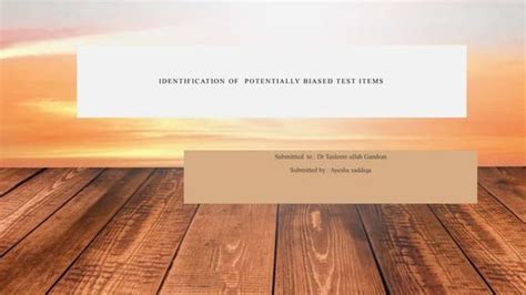 Introduction To Gender Sensitivity In Assessmentspptx