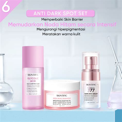 Jual Skintific Paket Skincare Set Anti Spot Serum Symwhite 377