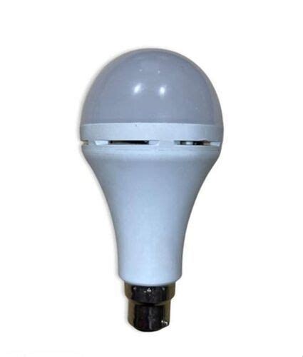 Standard And Constant Brightness Domestic Use Round Ceramic White Led Bulb W Power Watt W