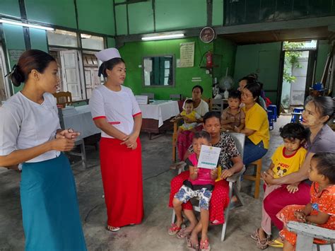 လယ်ဝေးမြို့နယ်တွင် မွေးကင်းစမှ အသက်၂နှစ်အောက် ကလေးနှင့် ကိုယ်ဝန်ဆောင