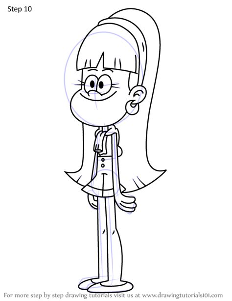 How To Draw Beatrix Yates From The Loud House The Loud House Step By
