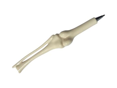 Premium Photo Plastic Pen Bone Shape
