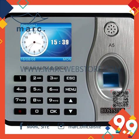 Biosystem Colour Screen Self Service Fingerprint Time Attendance System