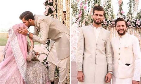 Wedding Pics Shaheen Shah Afridi And Ansha Afridi 36600