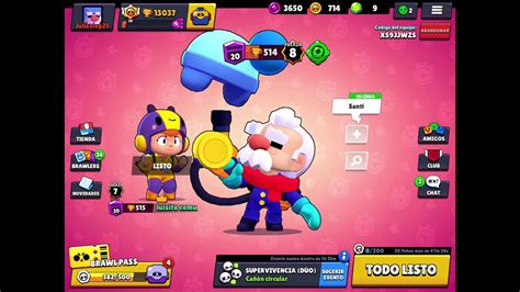 Brawl Stars Todos Mis Brawlers Rango Jugando Con Gale YouTube