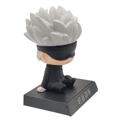 Gojo Satoru Jujutsu Kaisen Bobblehead Action Figure Anime Toys Metal