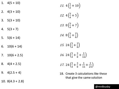 Distributive Law Variation Theory