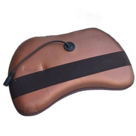 Rubber Brown Car Home Massage Pillow At Rs 1500 In Gurgaon Id