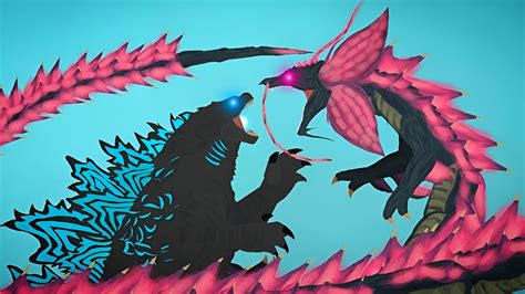 Godzilla Vs Tiamat Godzilla X Kong The New Empire Animation Youtube