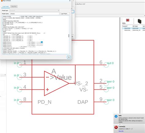 Ti Opa858 Op Amp Spice Model Will Not Simulate Autodesk Community