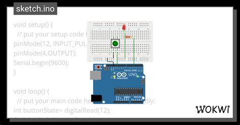 Input Pullup Ledp Wokwi Esp Stm Arduino Simulator