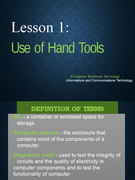 Computer Hardware Tools Pdf Electrostatic Discharge Electrical