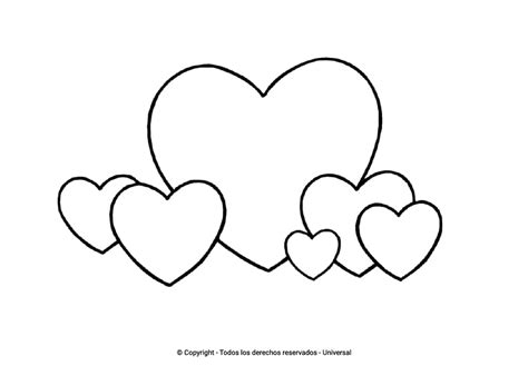 Los Mejores Dibujos De Corazones Para Colorear ☀️ Todo Para Colorear