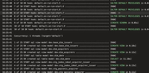 Dbt Cli Logs Are Less Meaningful Just Shows Success Or Error Help Dbt Community Forum