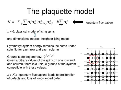 Ppt Entropy Driven First Order Phase Transition In Quantum Compass Model With Ly3 Powerpoint