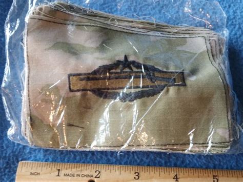 Bundle Of 20 Us Army Camo 2nd Cib Combat Infantry Badge Badge Sew