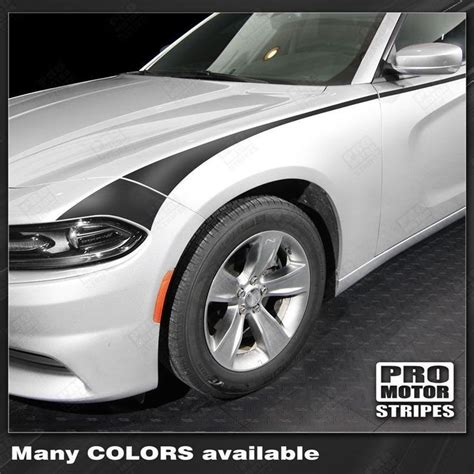 Dodge Charger 2015 2023 Javelin Side Accent Stripes Decals Choose