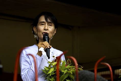 Aung San Suu Kyi Makes Election Debut Arabian Business Latest News