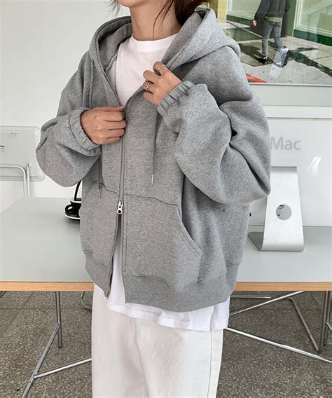 데일리쥬 2만장판매made 덴버 투웨이 후드 집업쭈리기모