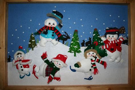 Moldes de muñecos navideños en paño lency gratis Imagui