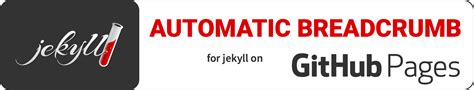 Github Comsystojekyll Breadcrumb For Github Pages Automatic Jekyll Breadcrumb For Github Pages