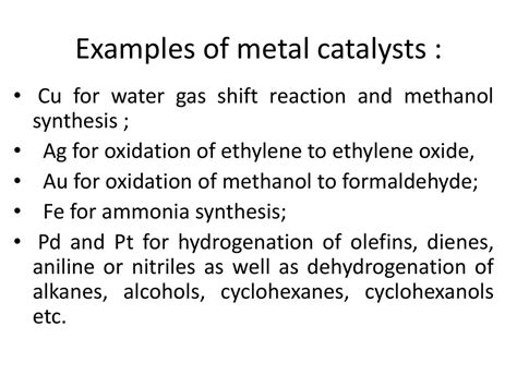 Catalyst Examples