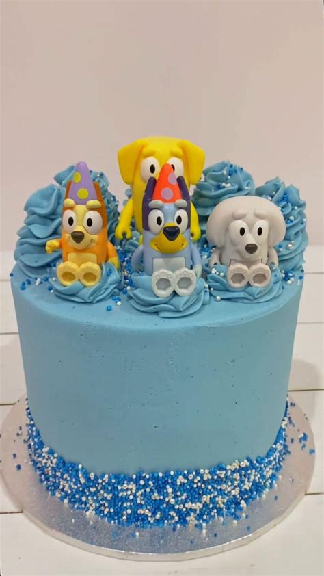 Bluey Theme Cake Bluey Theme Cake By Cruze Farm Hey Guys So This