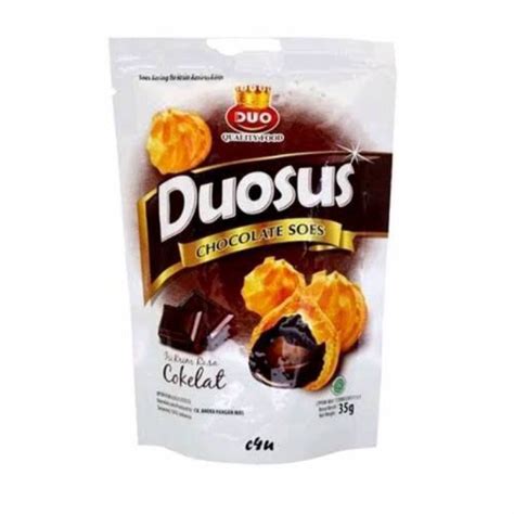 Jual Duosus Coklat 35 Gr Kue Sus Duo Sus Cokelat 35 Gr Shopee Indonesia