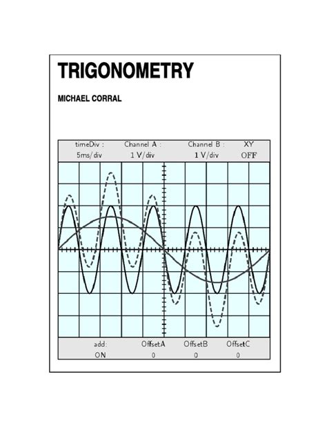 Simple Trigonometric Pdf Trigonometric Functions Sine